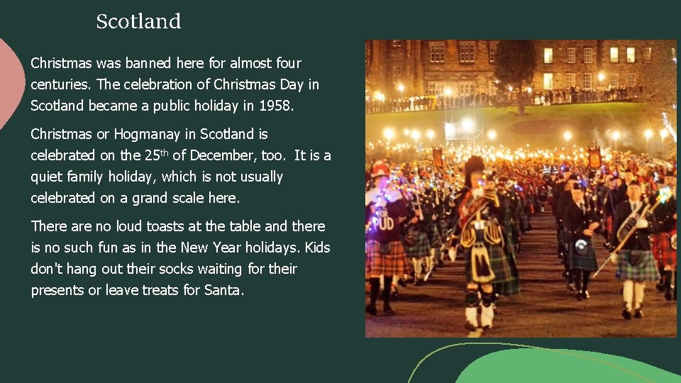 How Christmas is celebrated in Englishspeaking countries Warmingup