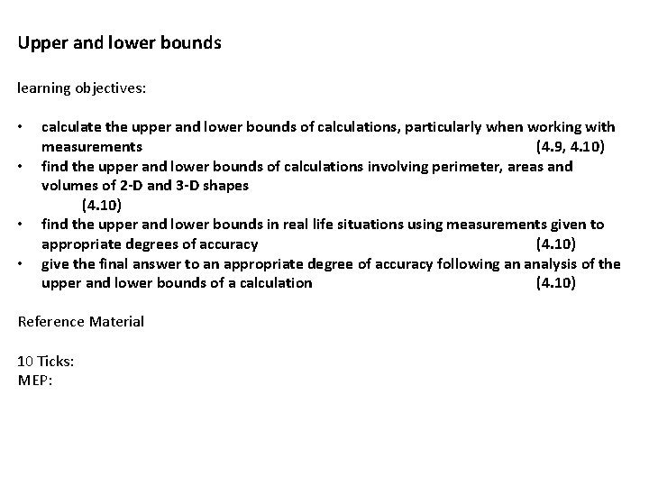 23 Compound Measure Conversion between units learning objectives