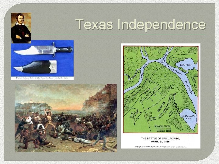 Texas and Mexican War Background Mexico broke away