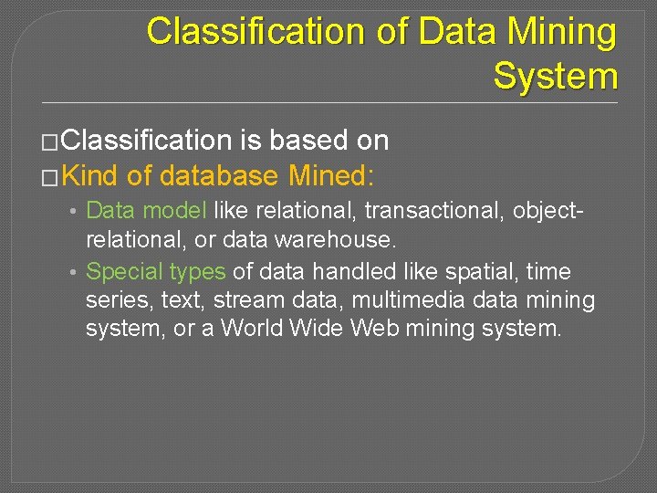 Introduction to Data Mining Date 26 th February