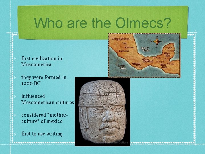Olmec Civilization Overview of the Civilization By Zeina
