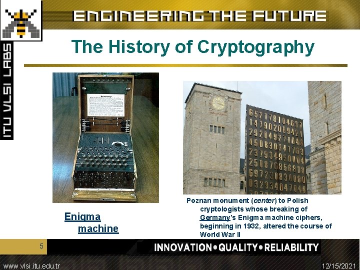 From Past To Future Cryptography Cadgas Sahin Istanbul