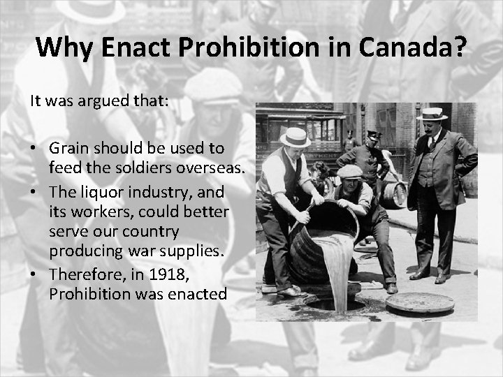 1920s Social Issue Prohibition Definition The movement to