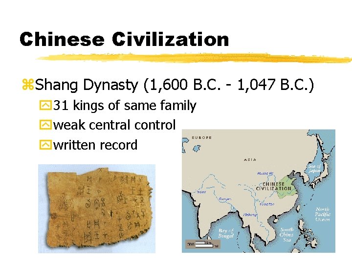 Ancient History of Asia Before After the Westerners