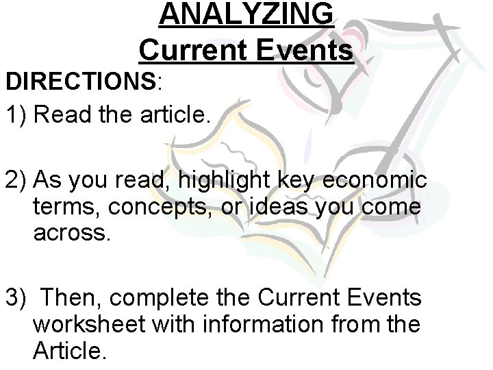 Wednesday September 2 2015 Mr Goblirsch Economics OBJECTIVE