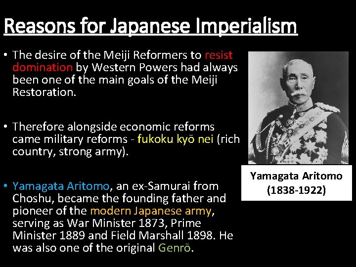 How and why did Japan become an Imperial