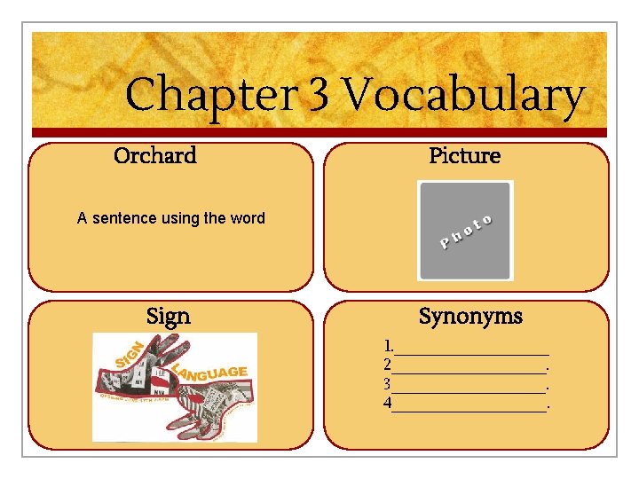 Charlottes Web Vocabulary How to use this powerpoint