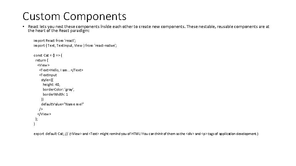 Principle of Mobile Design in React Native By