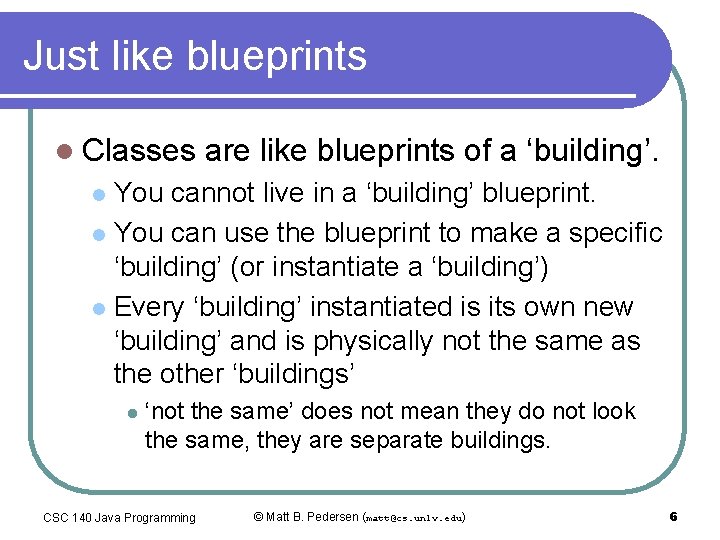 Java Programming Classes and Objects Introduced 1 Introduction