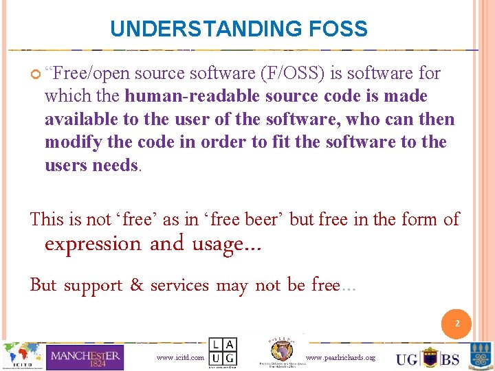 Open Source Solutions for Business Chairperson Richard Boateng