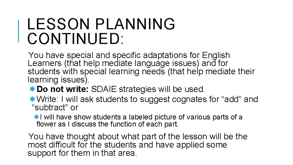 WELCOME TO SUPERVISED STUDENT TEACHING A brief guide