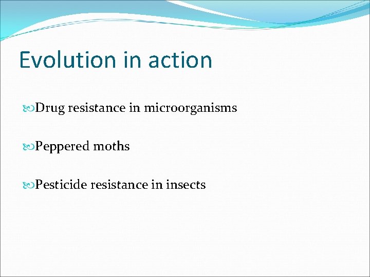 Changing population characteristics Starter Darwins 4 Observations 1