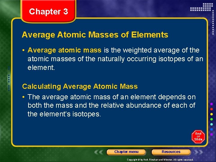 Chapter 3 Objectives Explain what isotopes are Define