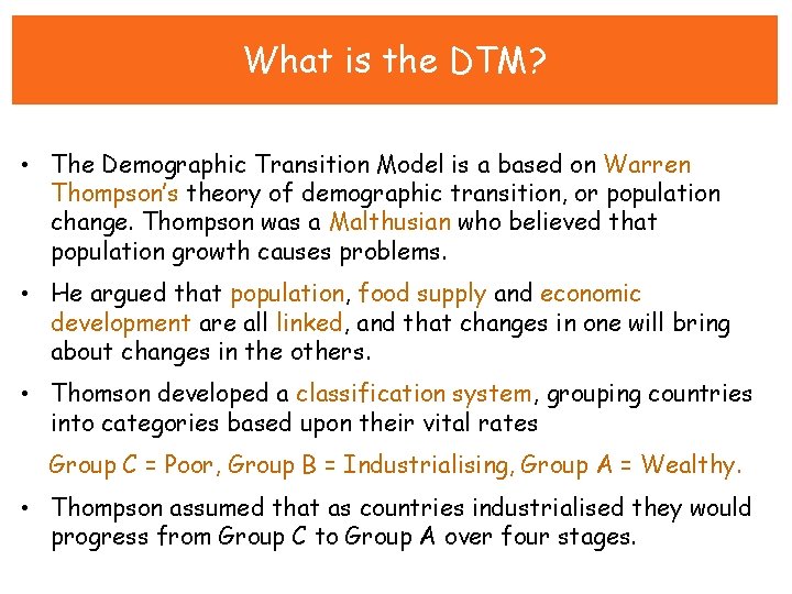 Explaining the DTM Flashback Cast your mind back