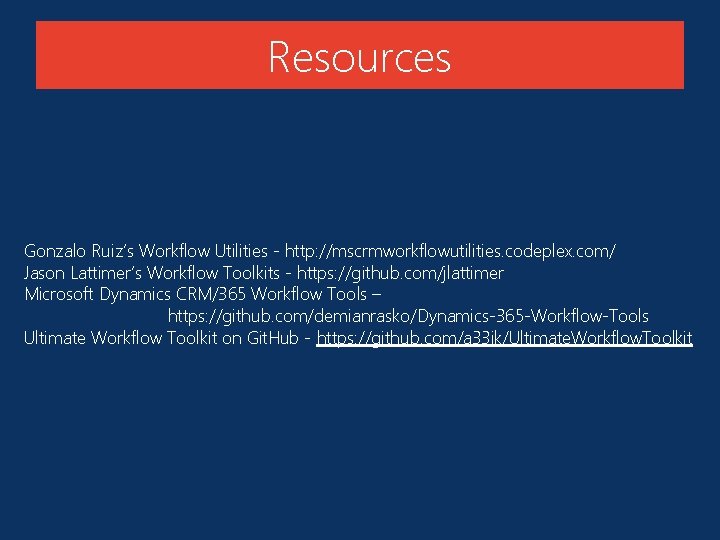 Ultimate Workflow Toolkit for Dynamics 365 Andrew Butenko