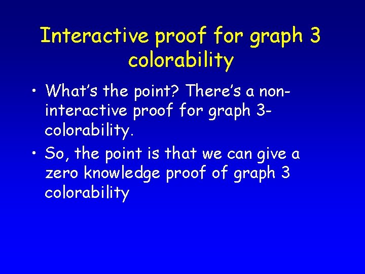 Introduction to Modern Cryptography Lecture 9 More about