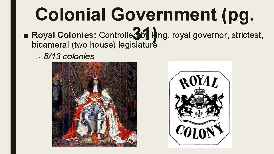 ORIGINS OF AMERICAN GOVERNMENT PART 1 Textbook Chapter