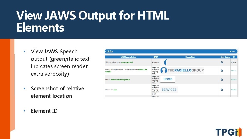 JAWS Inspect Onboarding Taking A Bite Out Of