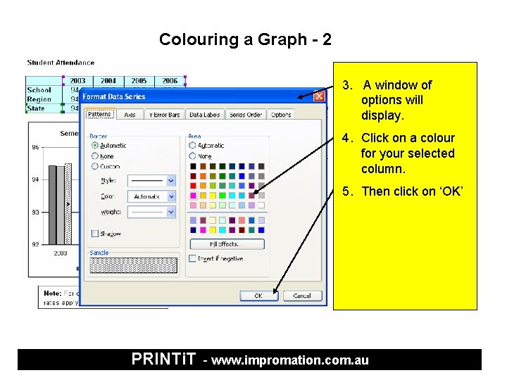 Preparing Graphs and Tables for your Annual School