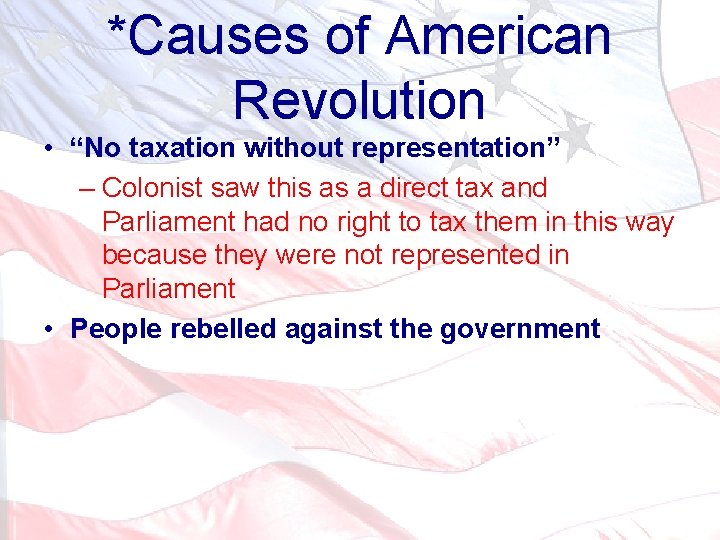 American RevolutionThe Birth of a Republic Chapter 22