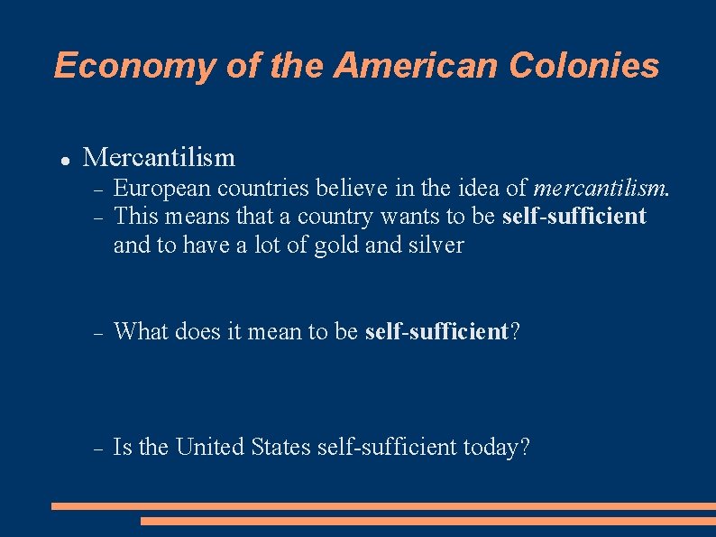 British Colonies in the Americas Answer the Geography