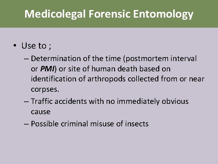 ALNEELAIN UNIVERSITY FACULTY Of Medical Laboratory Sciences PARASITOLOGY