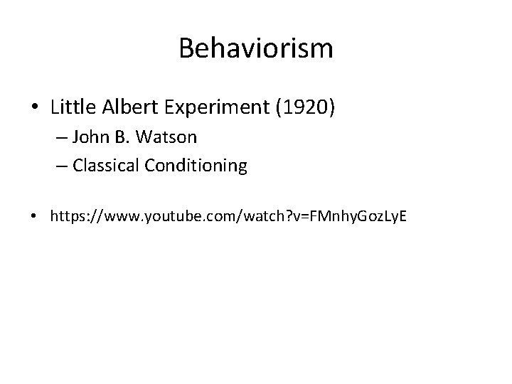 6 Modern Approaches to Psychology 9814 Behaviorism Behaviorist