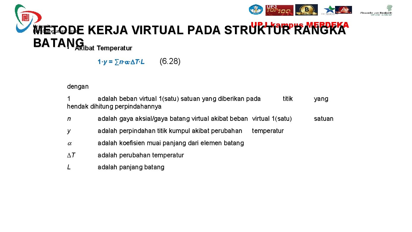Universitas UPJ kampus MERDEKA Pembangunan Jaya Analisis Struktur