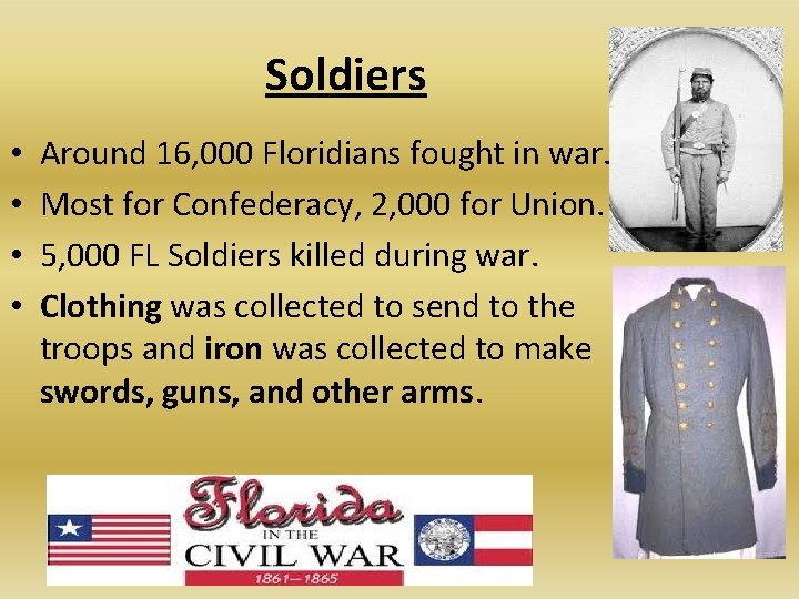 Florida History The Big Ideas Floridas Role in