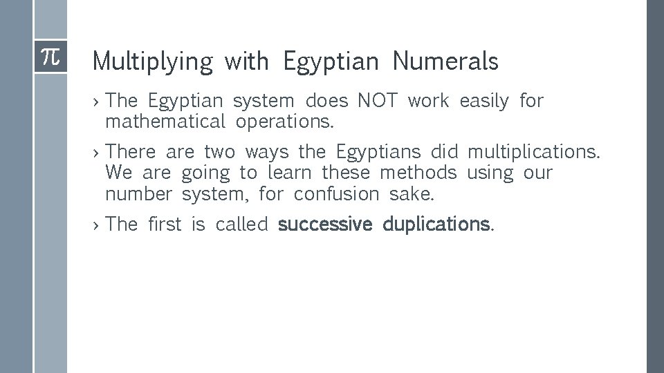 Contemporary Mathematics Topic 12 Egyptian Babylonian and Roman