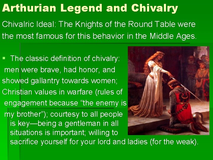Sir Gawain and the Green Knight Background Information