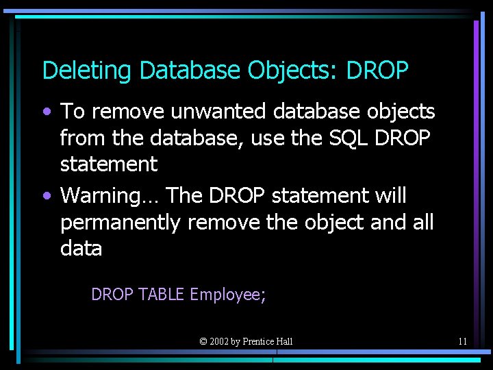 David M Kroenke 3 Database Concepts 1 e