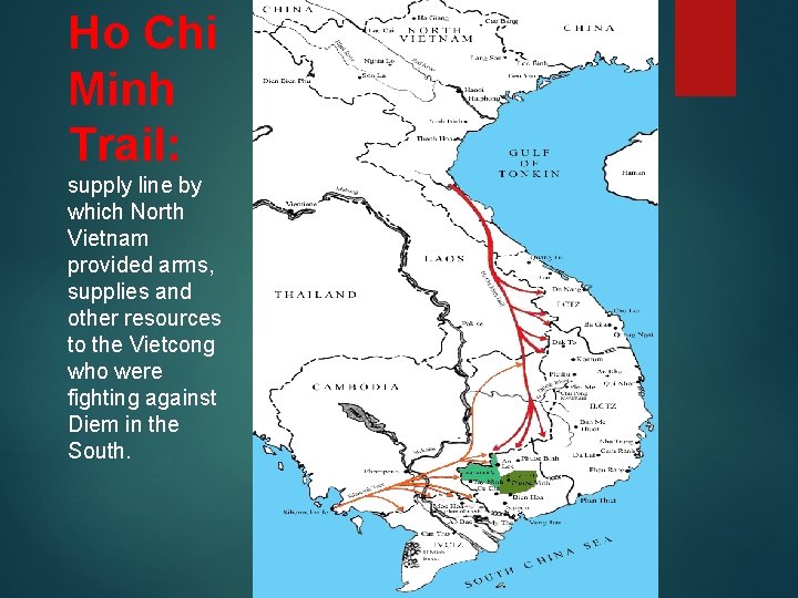 After the French defeat by Northern Vietnamese forces