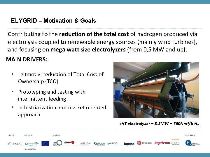 ELYGRID Renewable energy balancing The Ely Grid Project