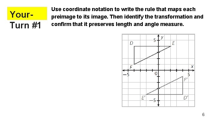 Section 16 3 Representing and Describing Transformations 1
