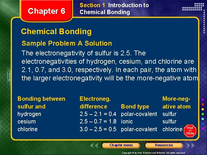 Chapter 6 Section 1 Introduction to Chemical Bonding