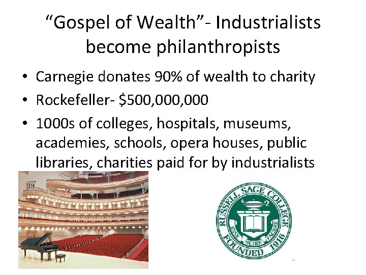 Robber Barons or Captains of Industry Andrew Carnegie