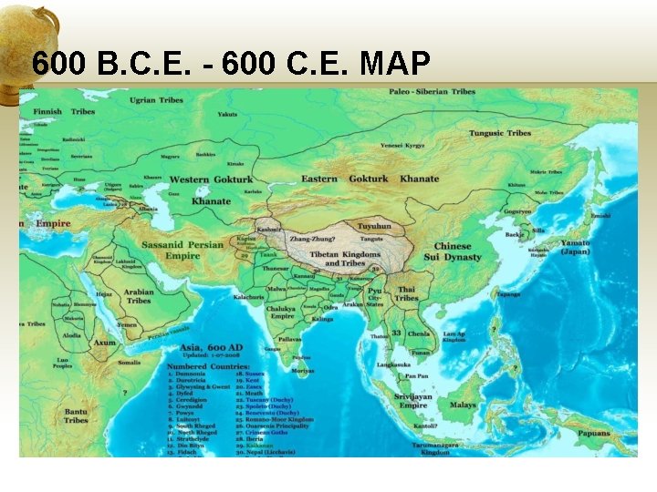 CHANGES AND CONTINUITIES OVER TIME IN ASIA Bilal