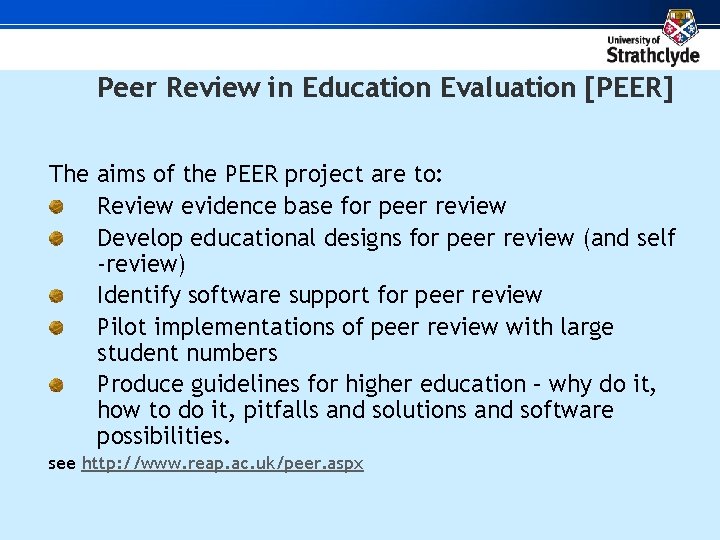 Assessment for learning the benefits of generating feedback