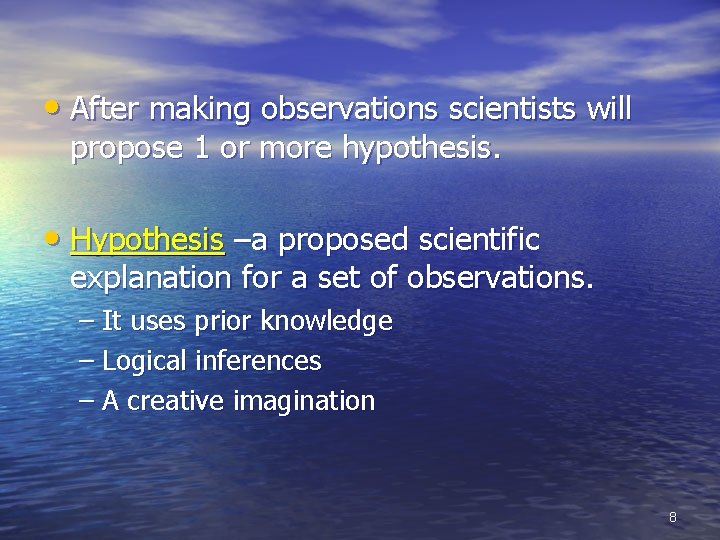 Chapter 1 The Science of Biology 1 What