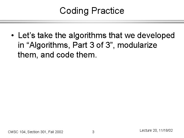 Announcement Do Problems In Coding Practice Lab Sessions 