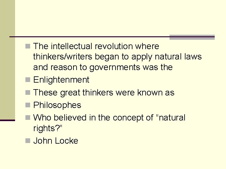 Review Absolutism Scientific Revolution Enlightenment Revolutions Are you