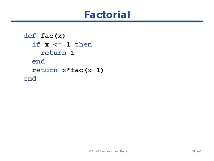 Basic Ruby Syntax No variable declarations sum 0