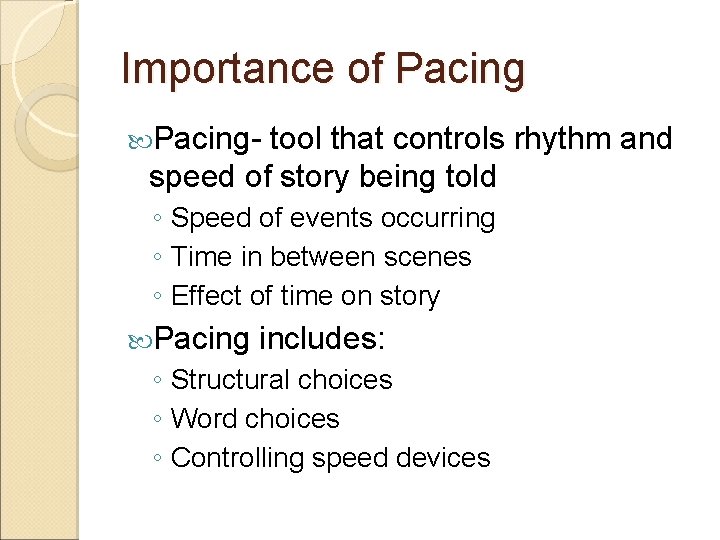 Revising your Story Based off Crafting Novels Short