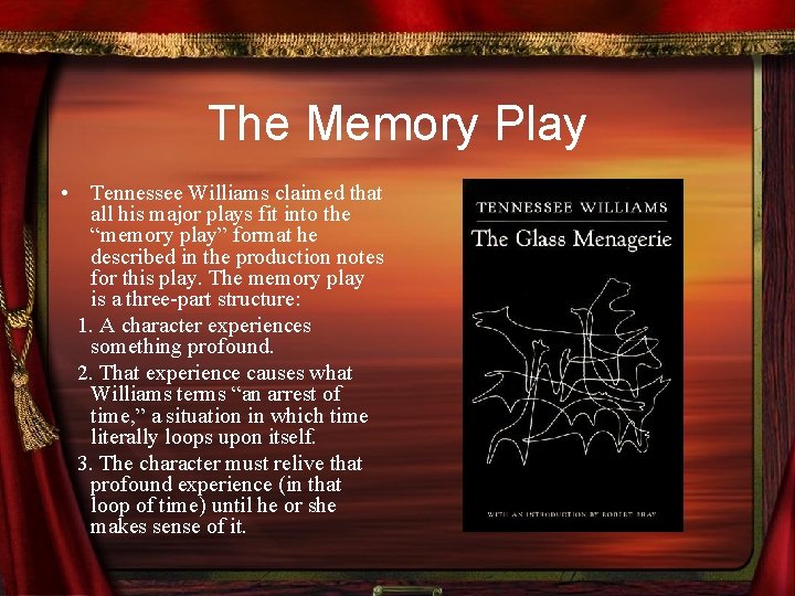 The Glass Menagerie An American Tragedy by Tennessee