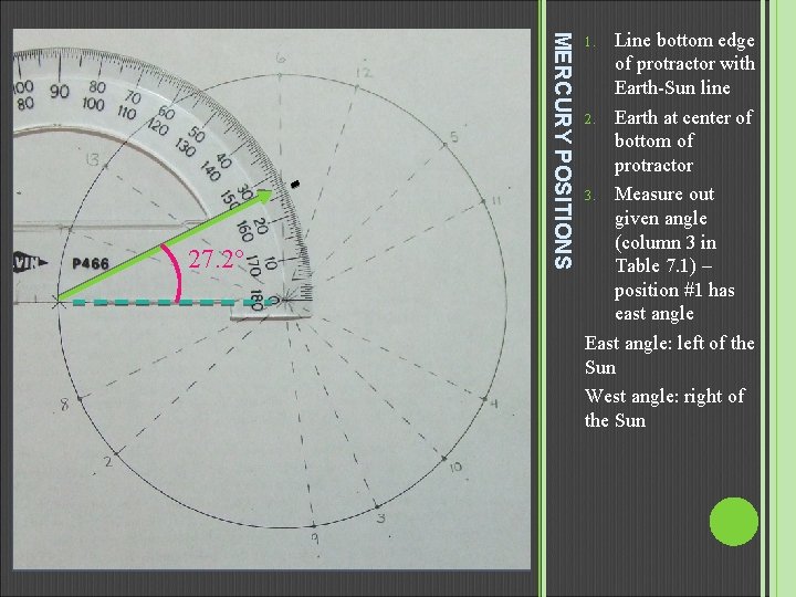 ORBIT OF MERCURY ASTR 110 G Section M