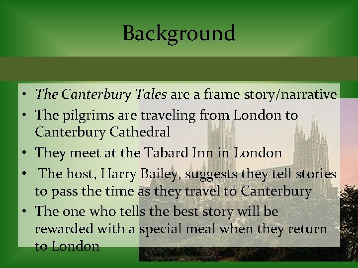 The Canterbury Tales Geoffrey Chaucer His Life Chaucer