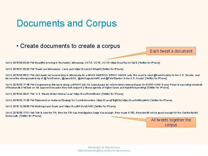 Chapter 10 Text Mining Dr Steffen Herbold herboldcs