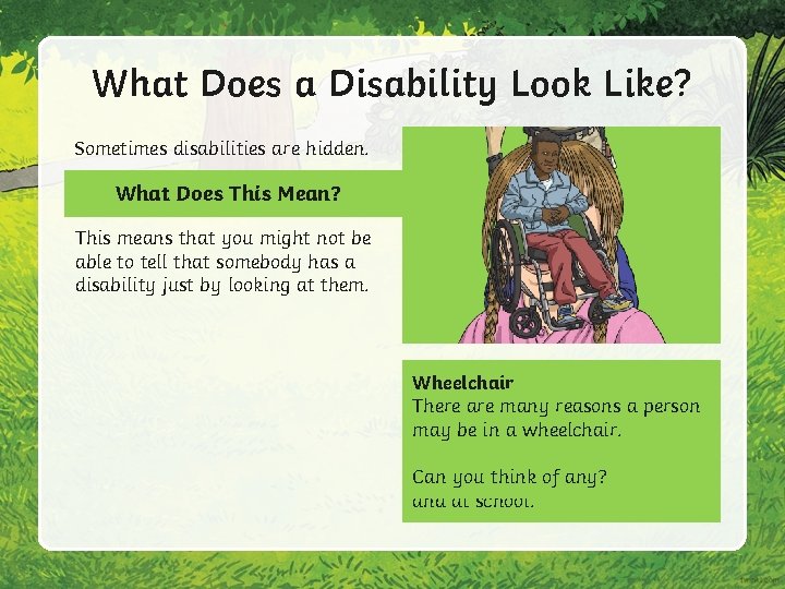 Aims Aim To understand what a disability is