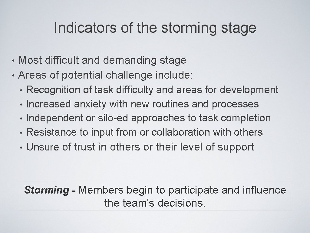 Building positive team relationships Learning objectives To become